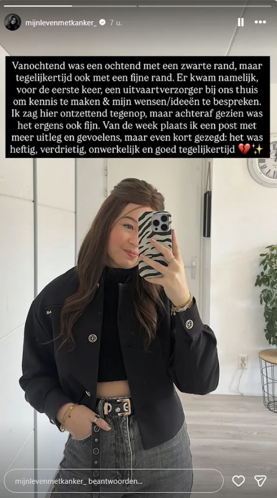 Onze gedachten zijn momenteel bij Jade Kops (18) – Menszine